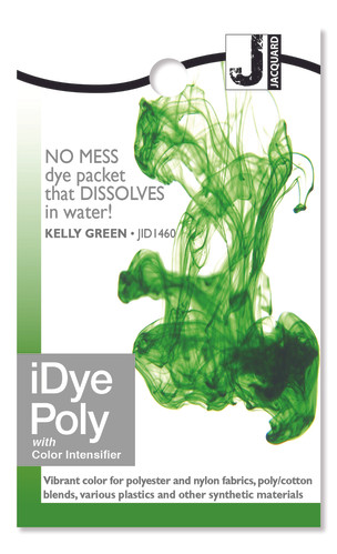 Jacquard iDye Poly - 1460 Kelly Green | Artandcraftworld