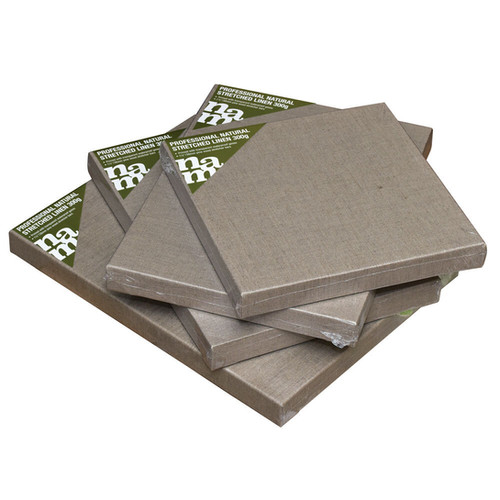 NAM Natural Stretched Linen Canvas | Artandcraftworld