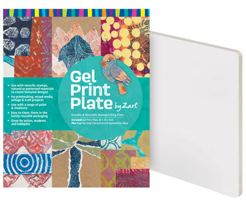 CS Gel Print Plate 20 x 25 x 1cm | Artandcraftworld
