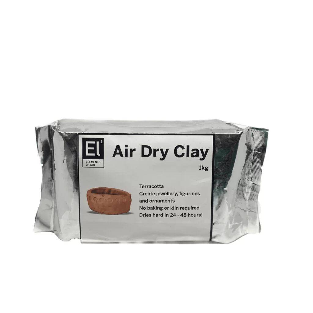 Elements of Art Air Dry Clay - Terracotta | Artandcraftworld