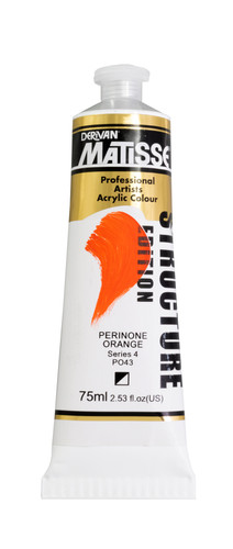 Matisse Structure Formula Perinone Orange | Artandcraftworld