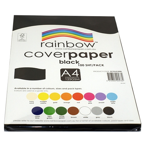 Cover Paper A4 Single Colour 100 Sheets | Artandcraftworld