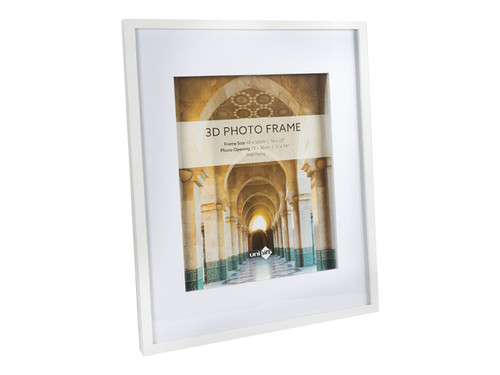 JM 3D Frame White | Artandcraftworld