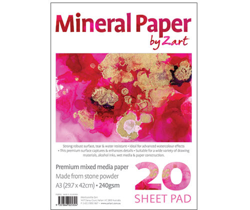 CS Mineral Paper Pad Premium A3 | Artandcraftworld
