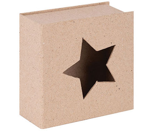 CS Papier Mache Cut-Out Star Box | Artandcraftworld