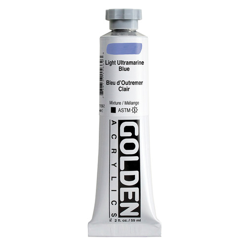 Golden Heavy Body Acrylic - Light Ultramarine Blue | Artandcraftworld