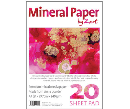 CS Mineral Paper Pad Premium A4 | Artandcraftworld