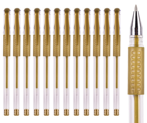 CS Basics Gel Pens 12's | Artandcraftworld