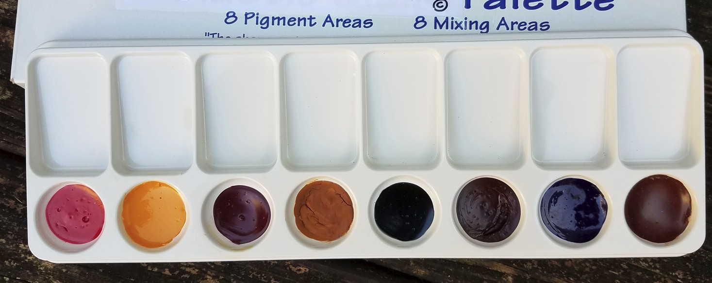 Color mixing palette - dikibell