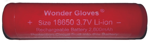 Rechargeable 18650 Battery (4ea or more price/ea) | wondergloves.com