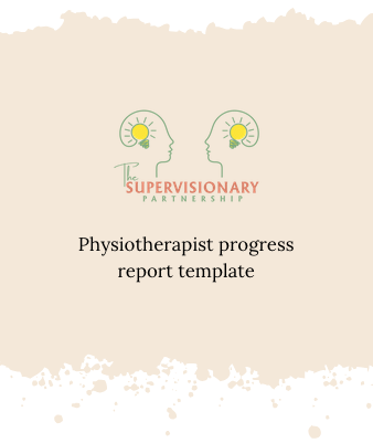 Physiotherapist progress report template - 4 page document | TSP