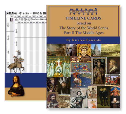 The Story of the World 2: The Middle Ages - Timeline Cards and Poster ...