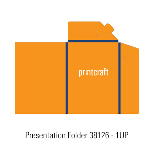 U42 Presentation Folder 38126 1UP | Printcraft