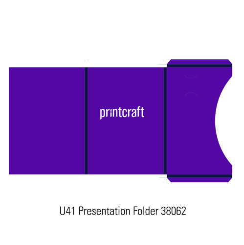 Presentation Folder (Side Pocket) - 1up - U41 | Printcraft