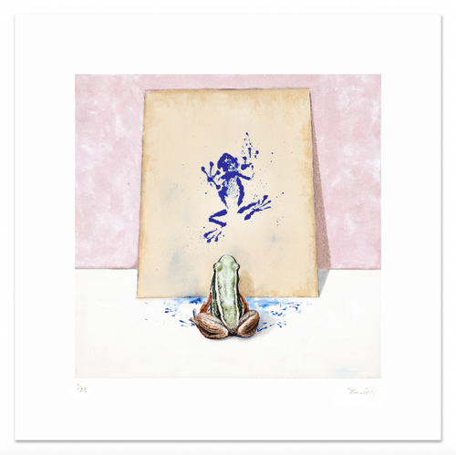 Klien's Frog Fine Art Print | joshdanielsart