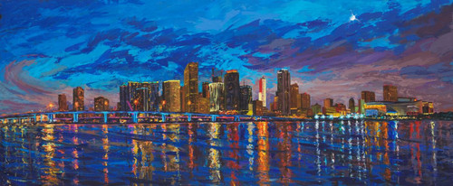 Miami Skyline III | april-davis-gallery