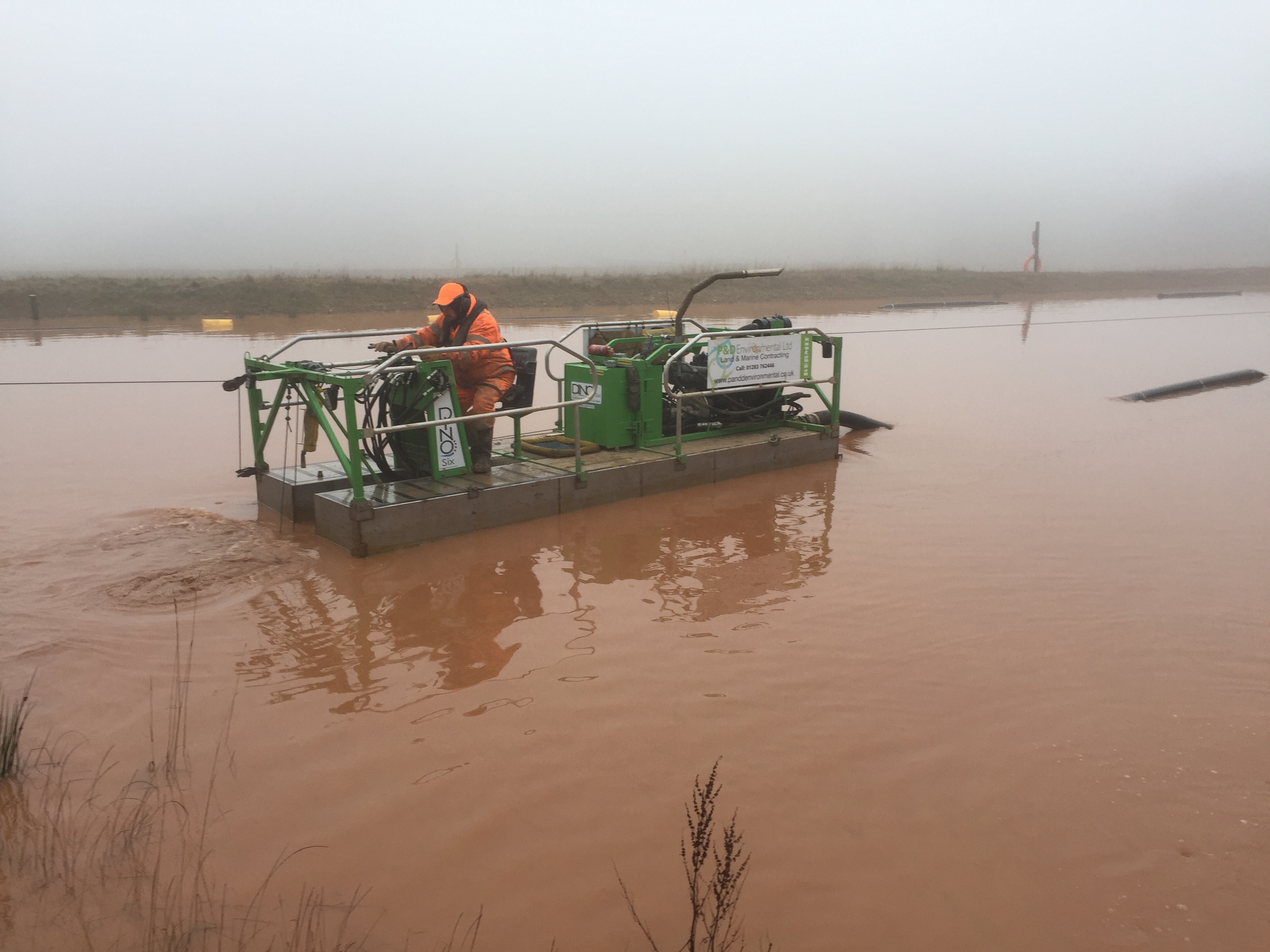P&D Environmental Ltd | Dredging & DeSilting Solutions