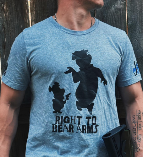 Right to "Bear" Arms - Blended T-Shirt - JMF | Jonathan Michael Fle