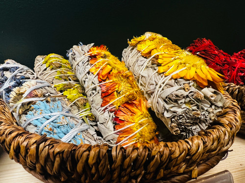 White Sage & Floral Bundle | Intent