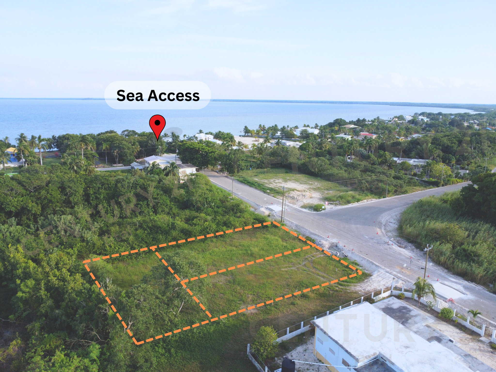 Century 21 Belize Real Estate | 3 Adjoining Lots – Within 5 min to the ...