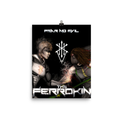 Ferrokin and Jade Poster | Theory Comics