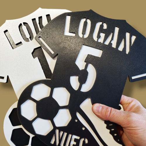 Personalised Football Top, With Name Club and Number | Rose and Alexander