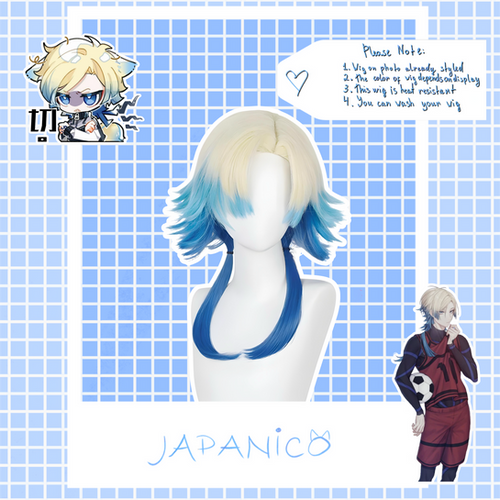 Michael Kaiser Blue Lock Cosplay Wig | Japanico
