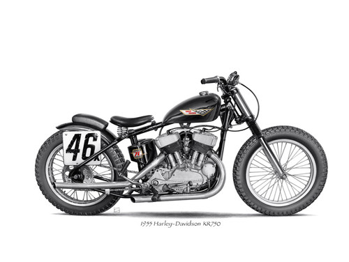 Harley Davidson KR750 | Mechanicsart