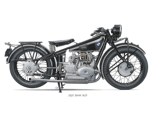 1929 BMW R63 | Mechanicsart