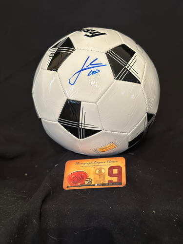 Lionel Messi Autographed Soccer Ball | Legends Locker