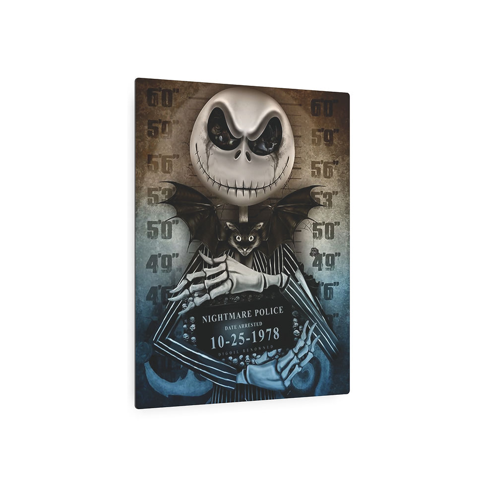 "JACK" Lost City Monsters Horror Metal Art Series – Limited Collector's ...