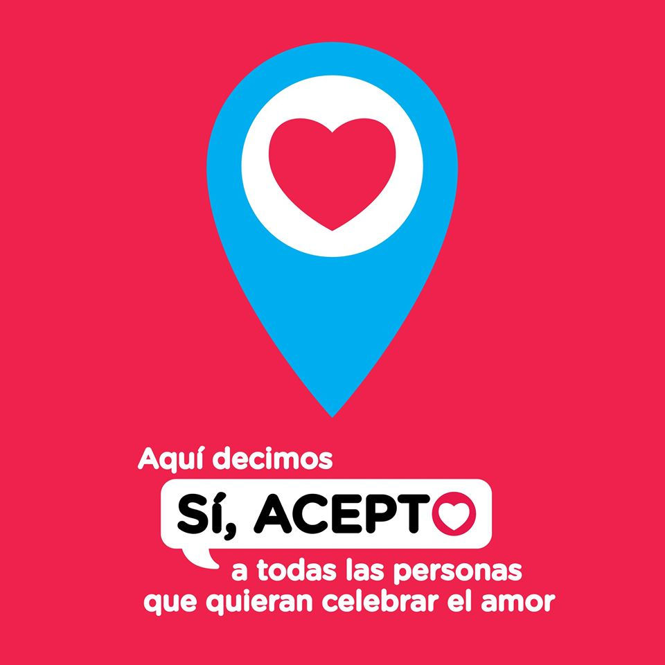 Una su negocio a decir Sí Acepto este 14 de febrero