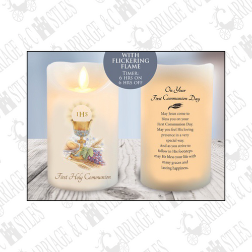Communion LED Candle | Carriage and Castles