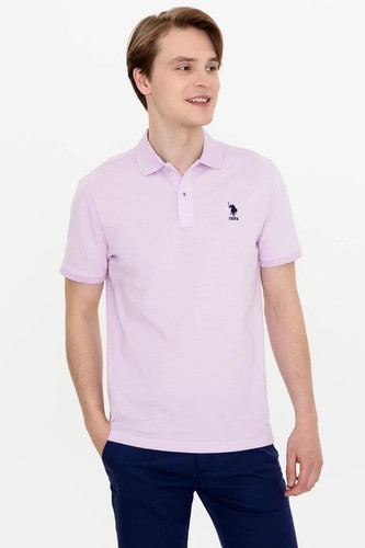 Light puprle USPA BASIC T-SHIRT | USPOLO.PS