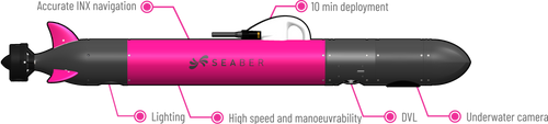 SEABER YUCO-LUMEN AUV | Seawing