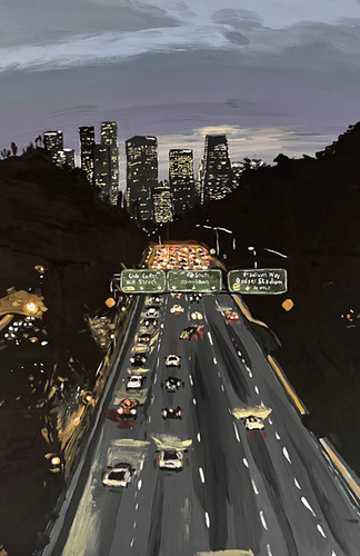 Freeway at Night | Mayor Of Los Feliz