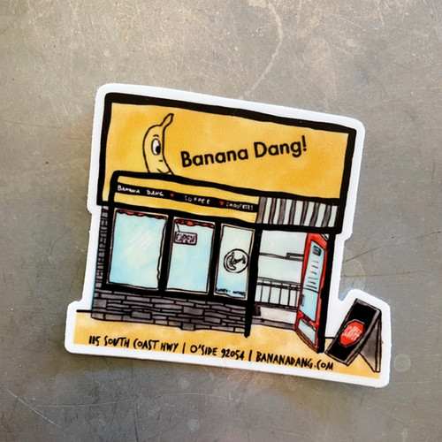 Sticker (assorted) | Banana Dang Coffee