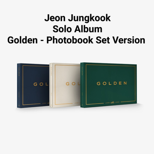 BTS JUNGKOOK - GOLDEN PHOTOBOOK SET ALBUM | KPOPINDIAMERCH