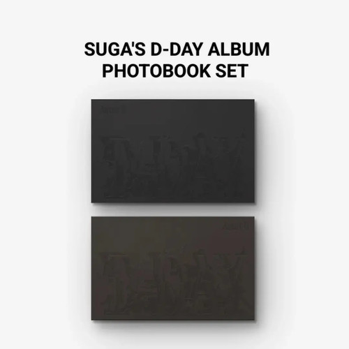 BTS SUGA - D-DAY 1ST SOLO ALBUM PHOTOBOOK SET | KPOPINDIAMERCH