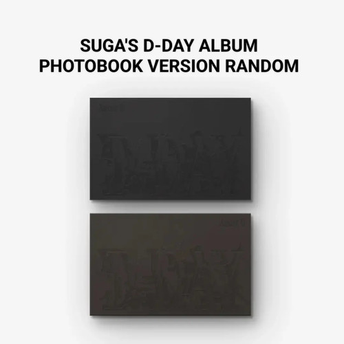 BTS SUGA - D-DAY 1ST SOLO ALBUM PHOTOBOOK RANDOM | KPOPINDIAMERCH