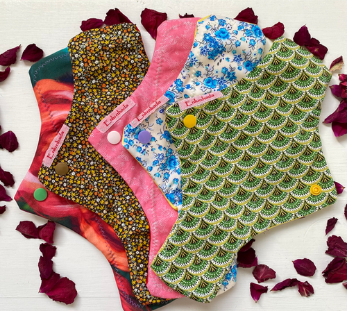 Compresas menstruales ecológicas de tela | Chandrayali