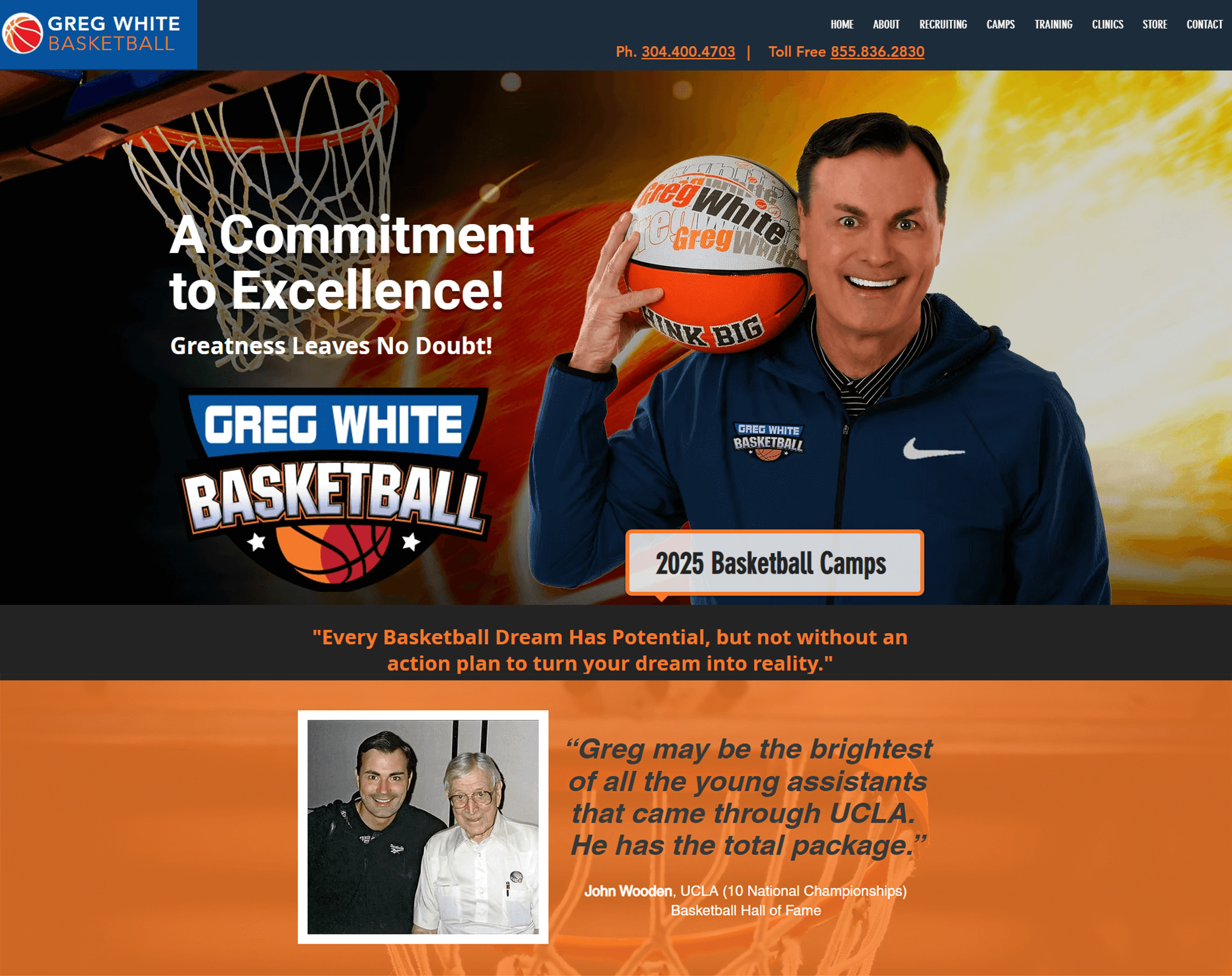 Basketball Training And Clinics | Greg White Basketball | United States