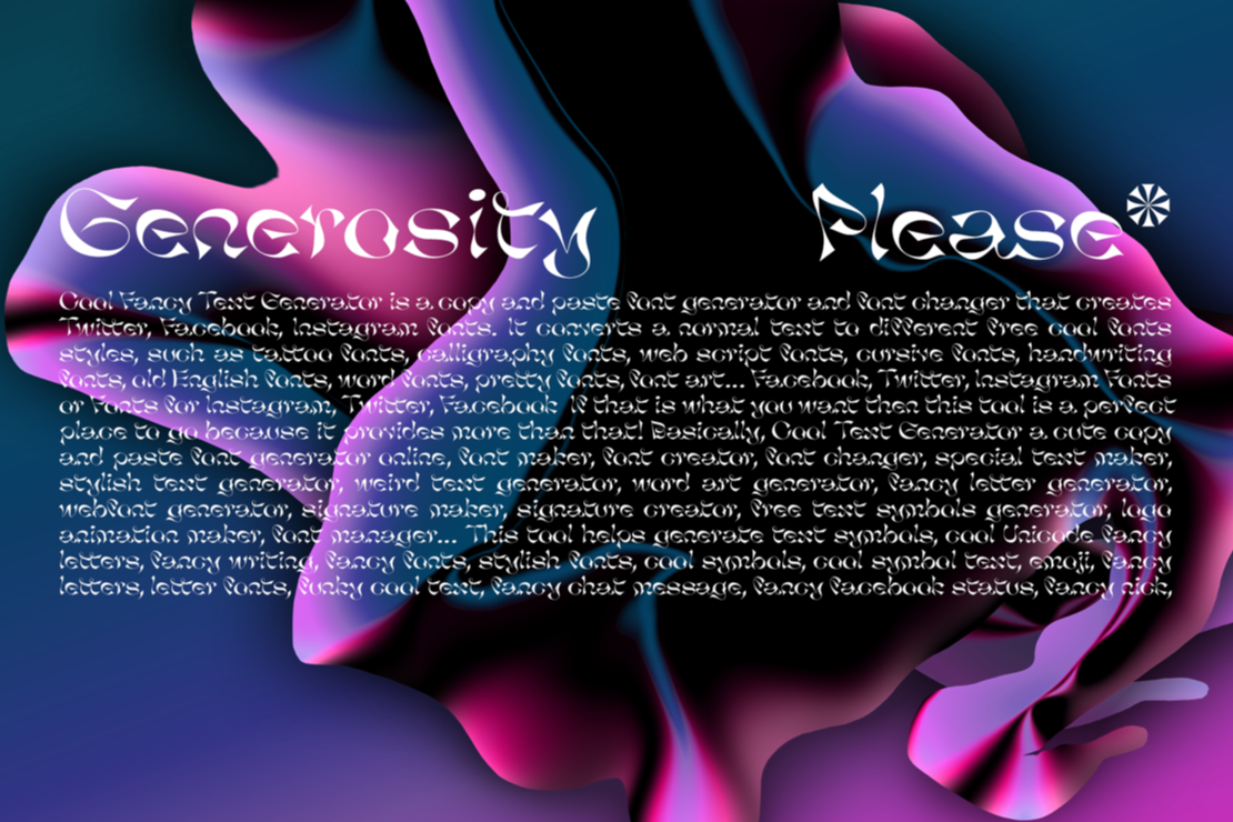 Expressive type is making us feel again, one ascender at a time