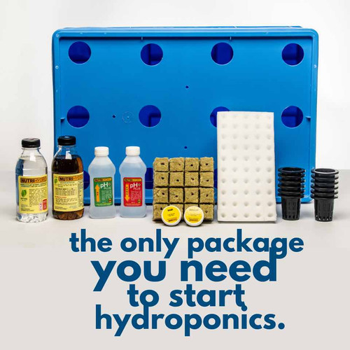 Hydroponics Starter Kit | Kratky Method | 12 holes, Food Grade ...