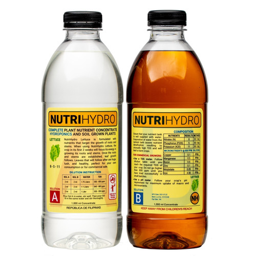 Lettuce Nutrient Solution | For hydroponics and potted plants | The ...