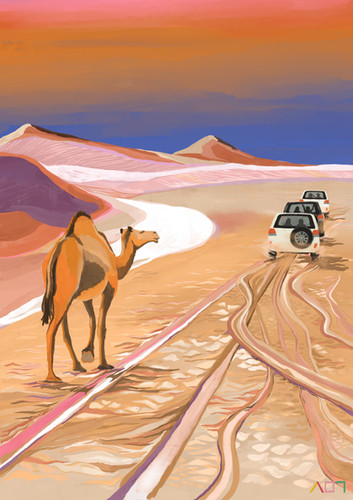 Desert Convoy | Saemi-Kim