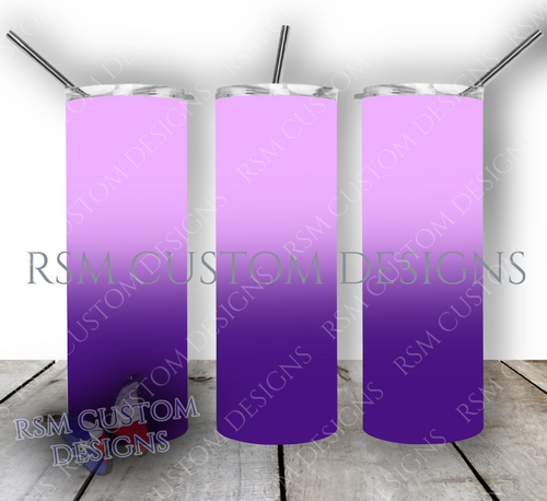 Purple Ombre Design - Digital Download | RSM Custom Designs
