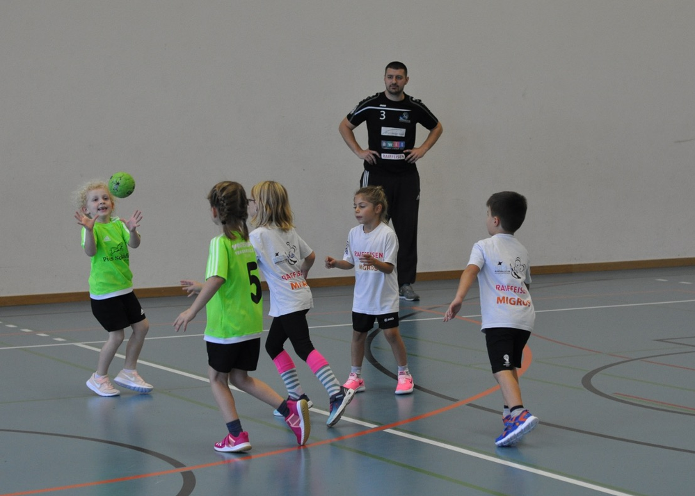 Impressionen vom Kinderhandball- Spieltag vergangenen Sonntag