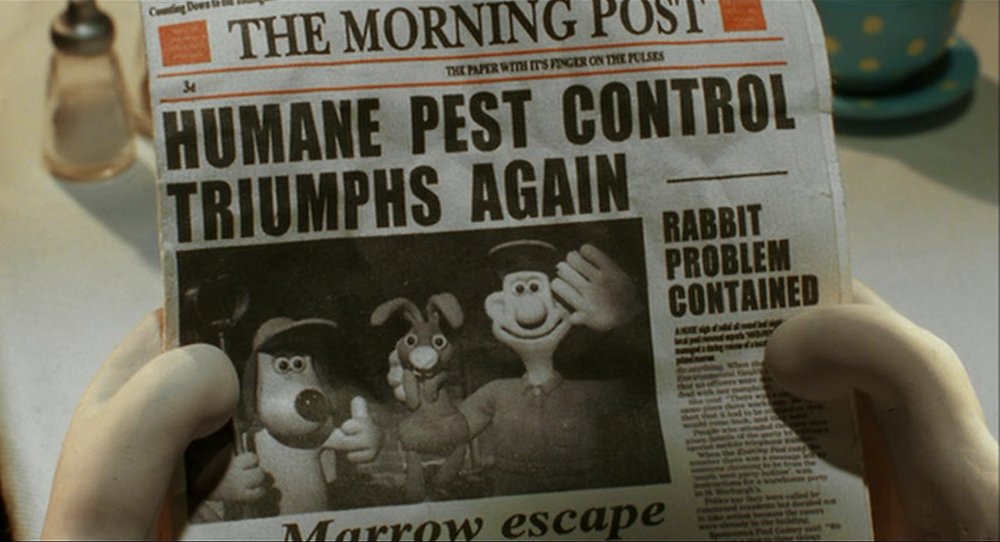 Narrative theory: A Hero's Journey (The Curse of the Were-Rabbit)