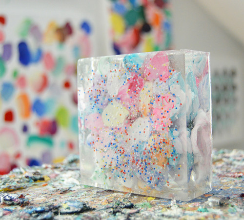 Sprinkled Paint Blockage | Ann Marie Coolick